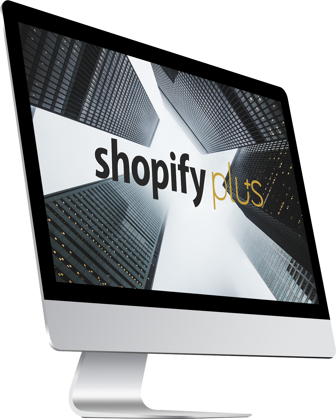 Download Shopify Plus Experts - Computer Monitor - Full Size PNG Image ...