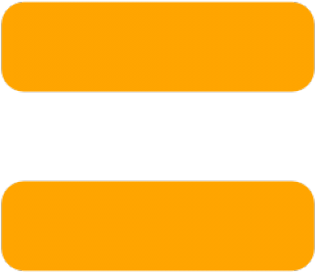 Download Transparent Yellow Equal Sign Png - PNGkit