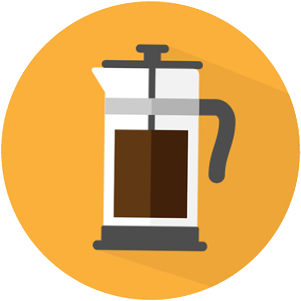 Download Coffee Icon - Icon Coffee Press - Full Size PNG Image - PNGkit