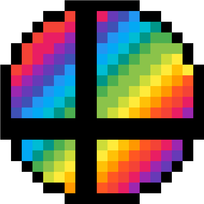 Download Smash Ball By Calebprime - Smash Ball Pixel Art - Full Size ...