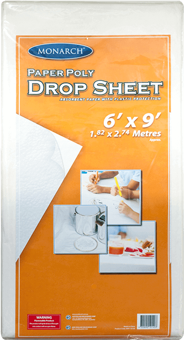 Download Monarch Paper Poly Drop Sheet - Paper - Full Size PNG Image ...