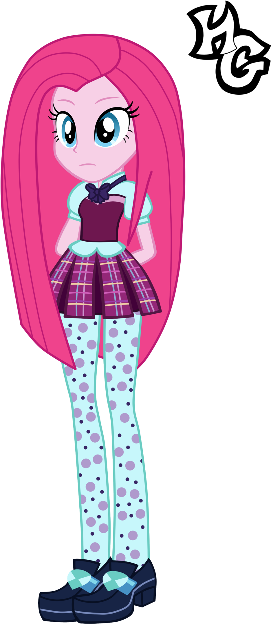 Download Vector Crystal Hipster - My Little Pony Crystal Prep Pinkie ...