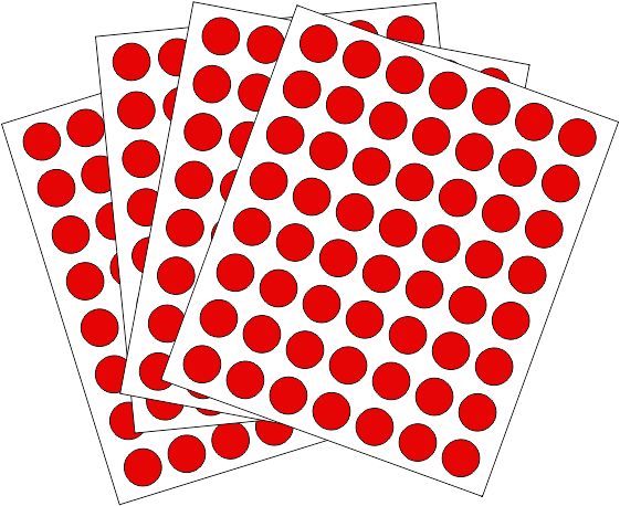 Download Transparent Circulo 13 Rojo8 - Sticker - PNGkit