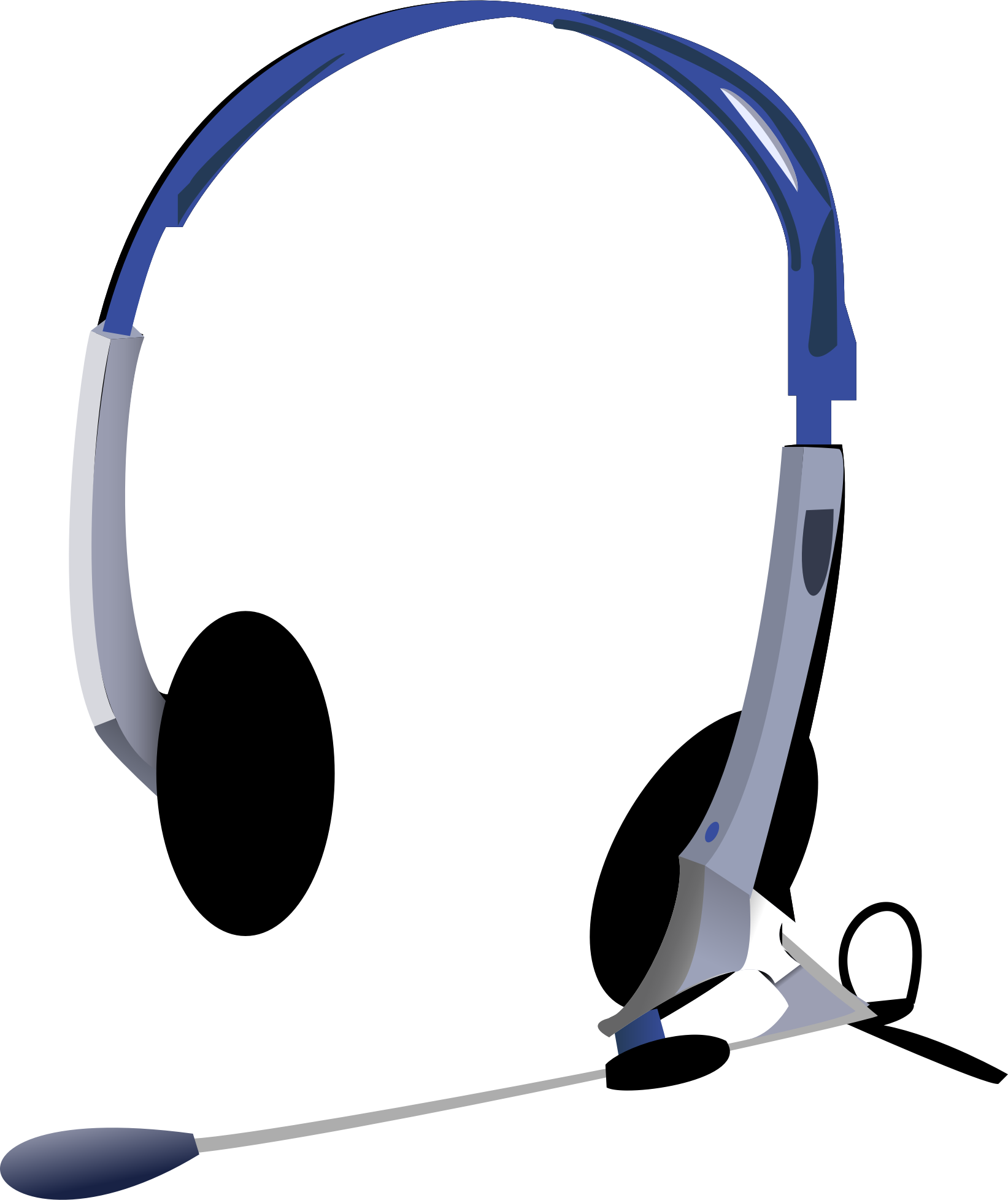 Download Clipart - Headphones - Headphones Clip Art - Full Size PNG ...