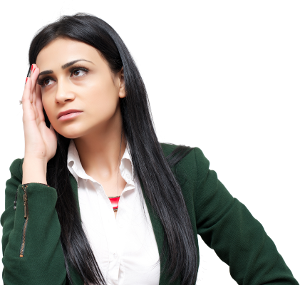 Download A Business Owner Confused By Wordpress - Confused Girl Png ...