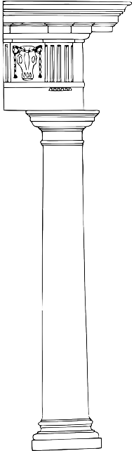 Download Building, Outline, Column, Automatic, Columns - Column Clipart ...