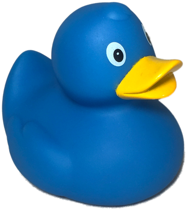 Download Blue Rubber Duck Png - Full Size PNG Image - PNGkit