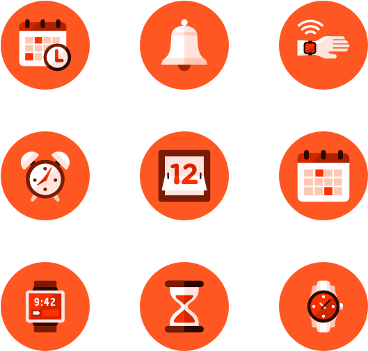 Download Time - Time And Date Icons - Full Size PNG Image - PNGkit