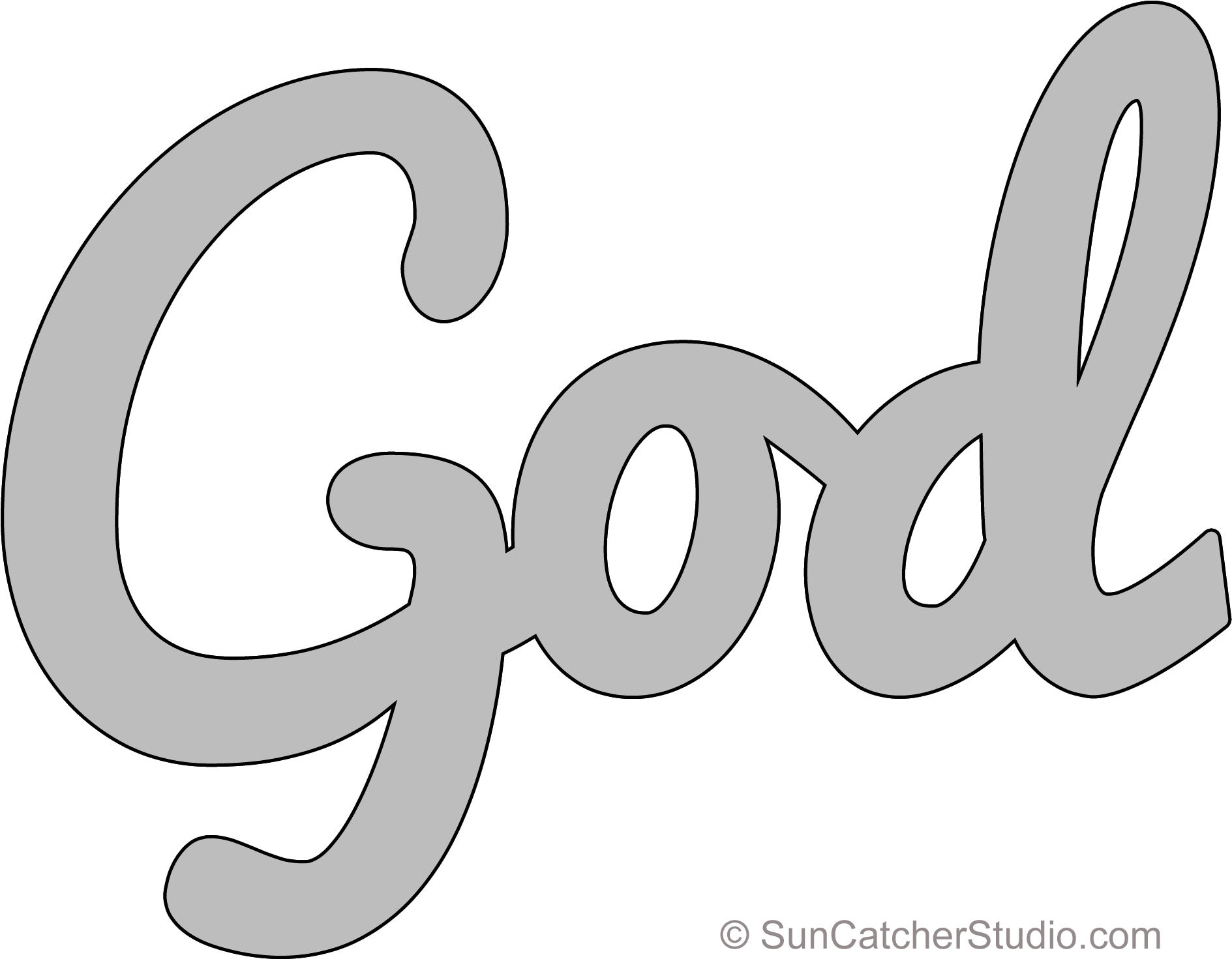 Download God Pattern Template Stencil Printable Clip Art Design ...