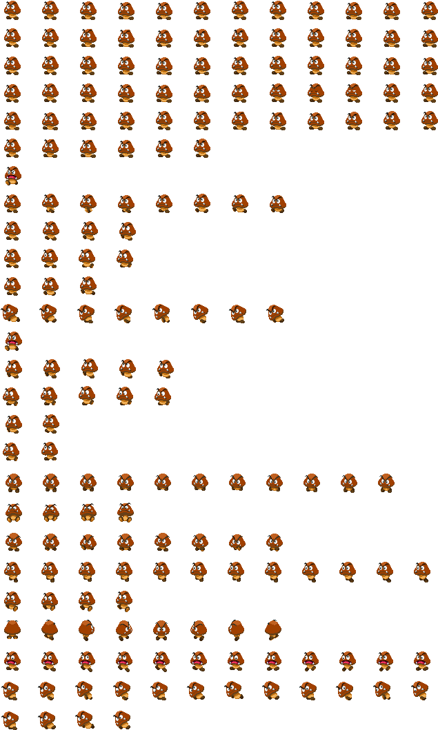 Download Goomba - Mario And Luigi Dream Team Goomba - Full Size PNG ...