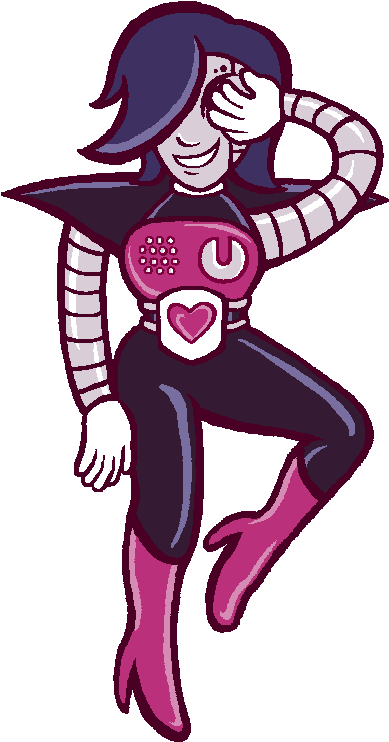 Download Transparent Mettaton - Cartoon - Full Size PNG Image - PNGkit