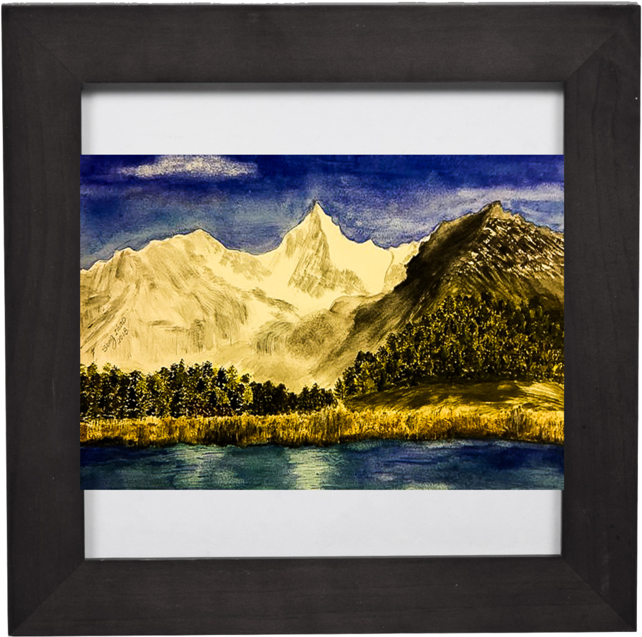 Download Scenery - Picture Frame - Full Size PNG Image - PNGkit
