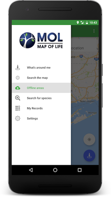 Download Offline Areas Menu - Smartphone - Full Size PNG Image - PNGkit