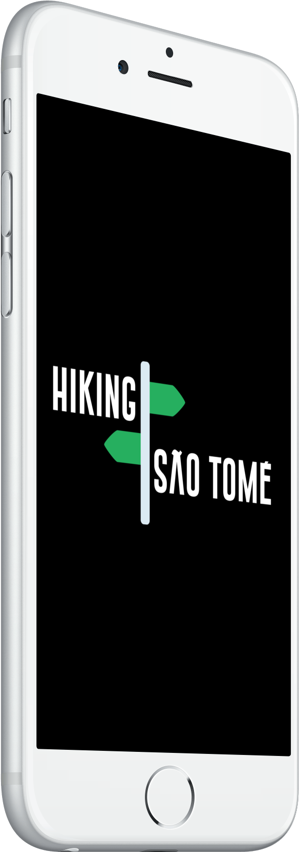 Download Hiking Sao Tome App On Iphone - Smartphone - Full Size PNG ...