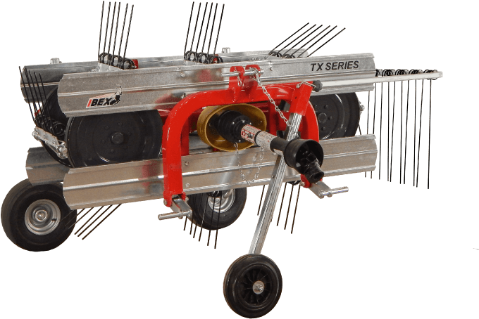 Download Ibex Txp78 Hay And Pine Straw Belt Rake, From Www - Machine ...