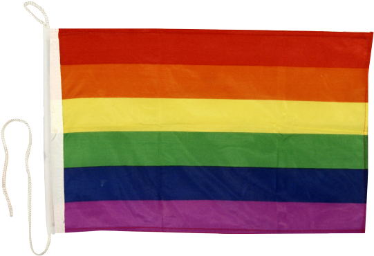 Download Rainbow Boat Flag 30 X 40 Cm - Flag - Full Size PNG Image - PNGkit