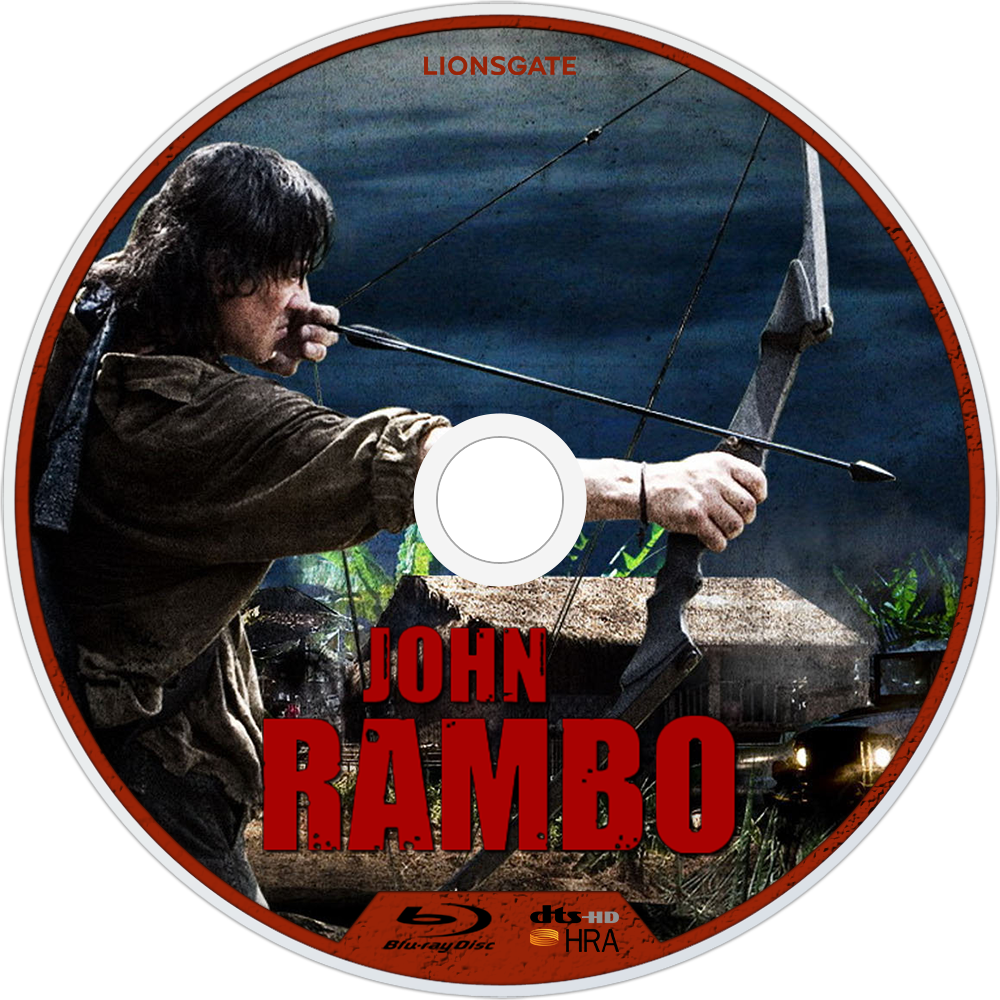 Download Rambo Bluray Disc Image - John Rambo - Full Size PNG Image ...