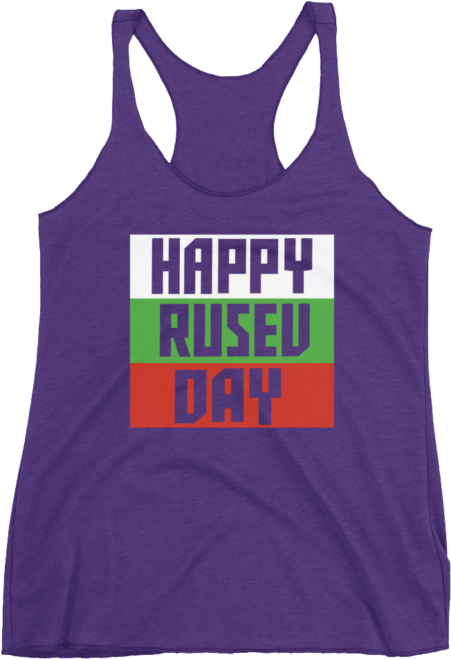 Download Rusev "happy Rusev Day" Women's Racerback Tank - Active Tank ...