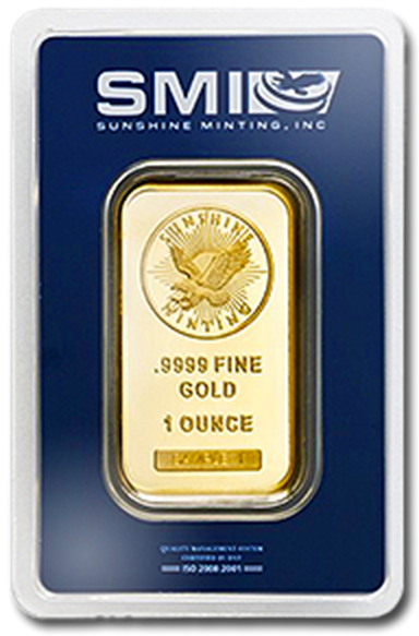 Download Picture Of 1 Oz Sunshine Mint Gold Bar - 1 Oz Sunshine Mint ...