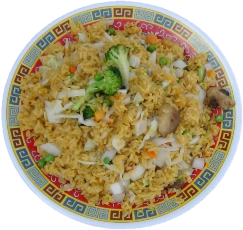 Download Vegetable Fried Rice - Full Size PNG Image - PNGkit