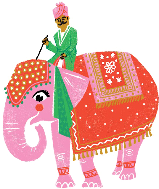 Download India Transparent Images - Indian Elephant Cartoon Png - Full ...