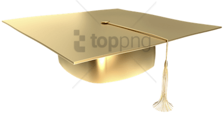 Download Free Png Gold Graduation Cap Png Png Image With Transparent ...