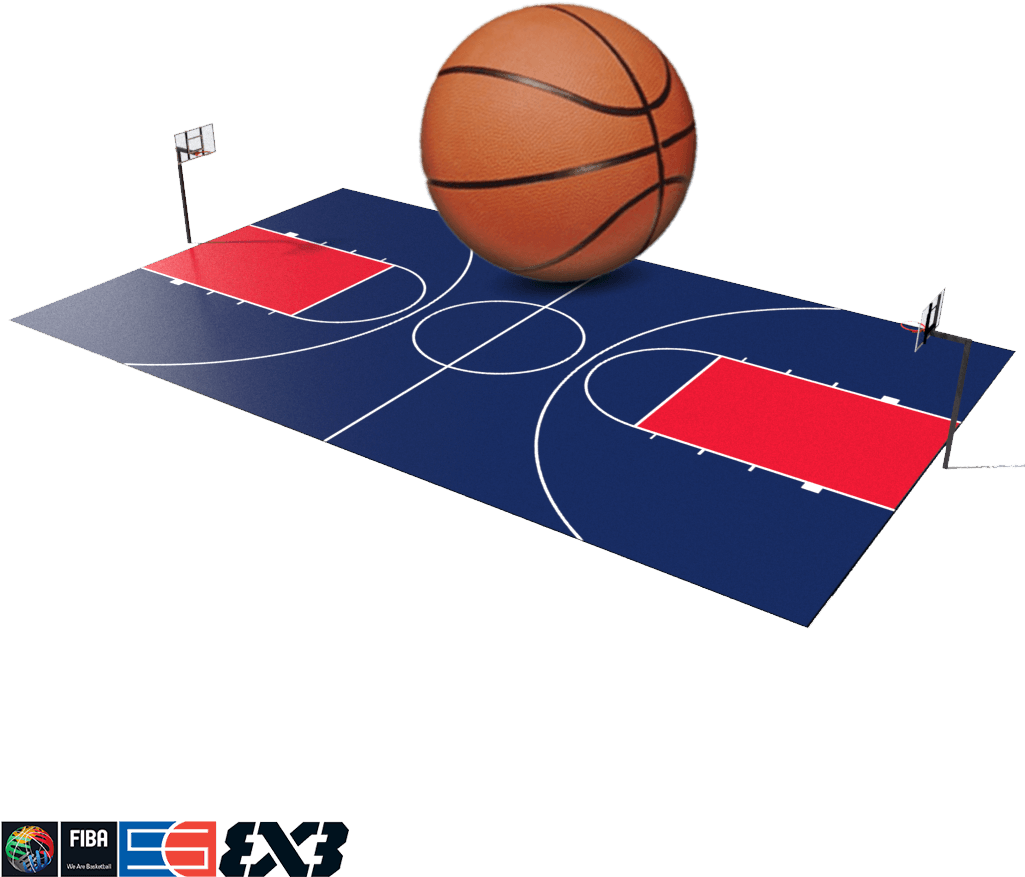 Download Transparent End 2 End Basketball Court - Streetball - PNGkit