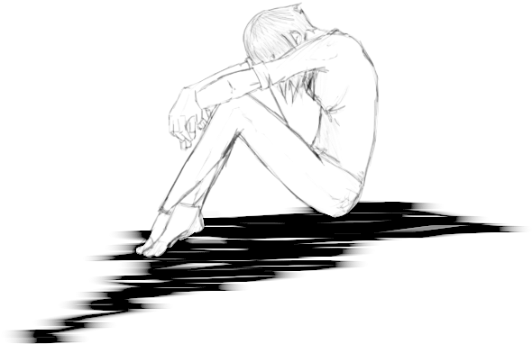 Download 589 X 633 3 - Depression Drawing Transparent - Full Size PNG ...