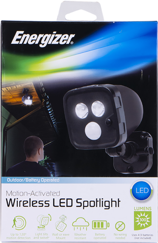 Download Energizer Motion-activated Wireless Led Spotlight In - Game ...