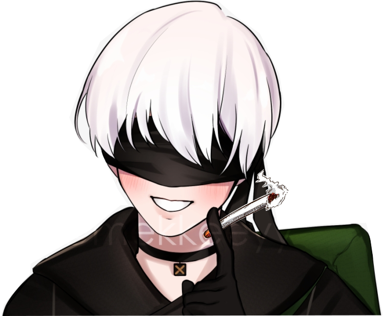 Download Sticker Kikoojap 9s Nier Automata Ilove9s - Cartoon - Full ...