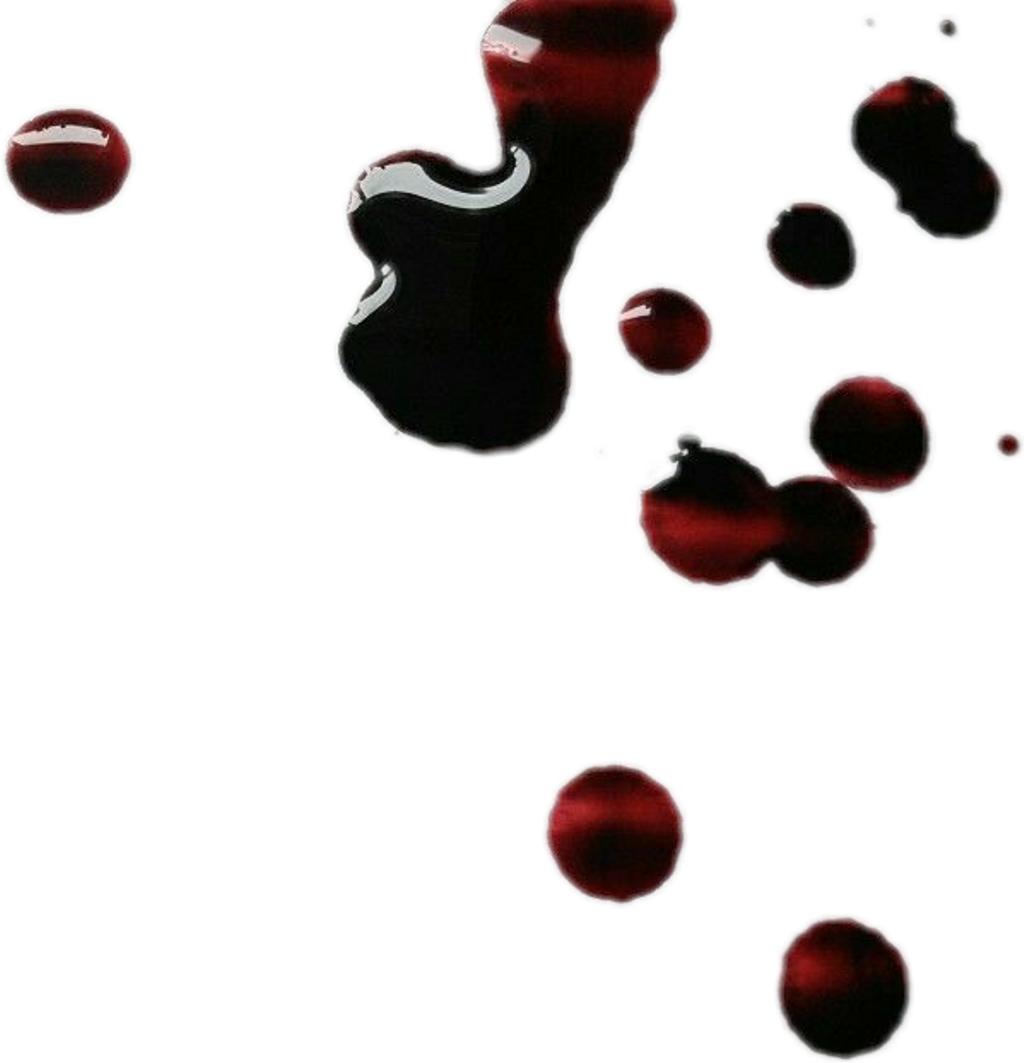 Download Transparent Blood Sticker - Aesthetic Blood - PNGkit