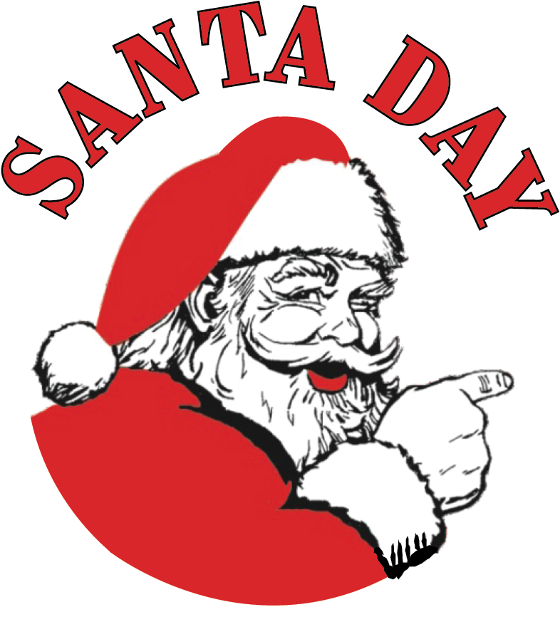 Download Santa Logo Round - Santa Day - Full Size PNG Image - PNGkit