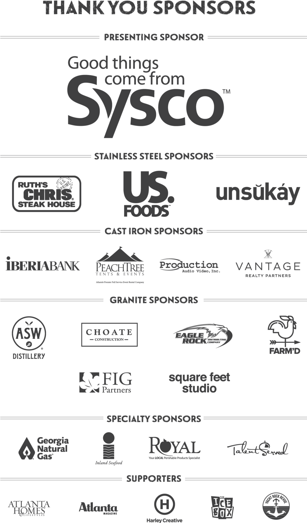 Download Sponsors - Sysco Foods - Full Size PNG Image - PNGkit