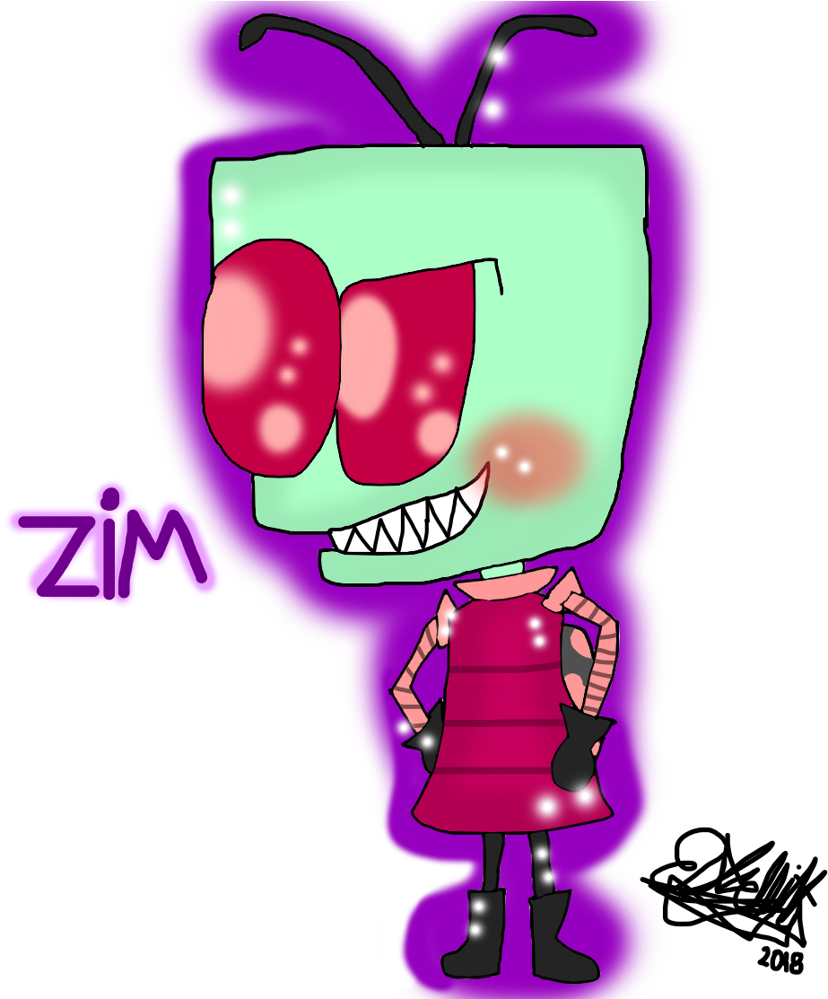 Download Invader Zim - Full Size PNG Image - PNGkit