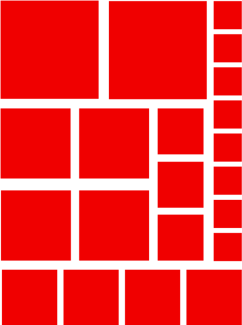 Download Red Square Wall Decals - Art - Full Size PNG Image - PNGkit