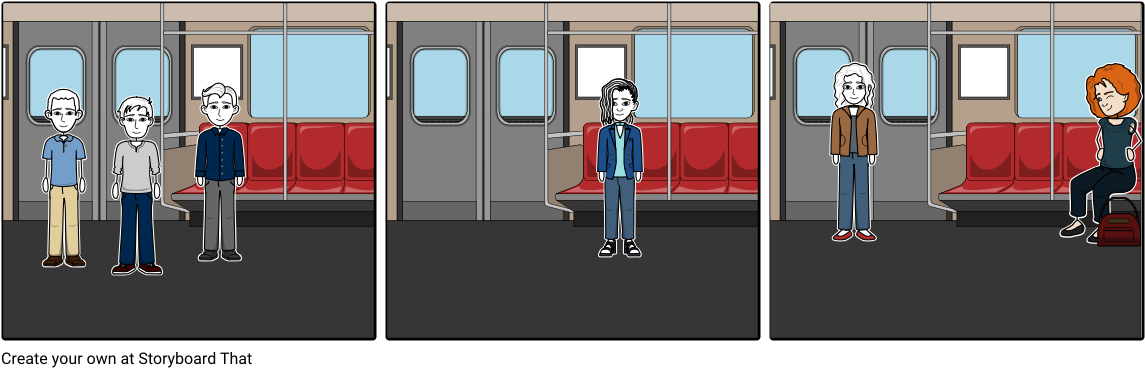 Download On The Subway - Cartoon - Full Size PNG Image - PNGkit