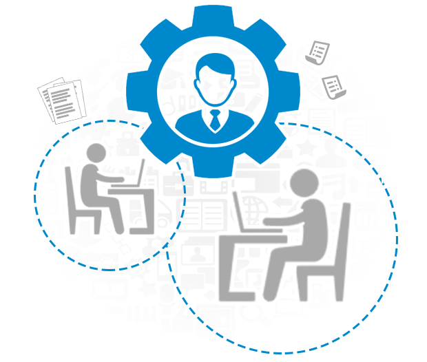 Download Work Transparency - Sitting At Computer Clip Art - Full Size ...