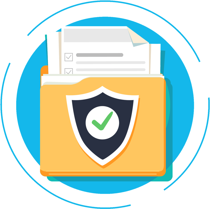 Download Data Security - Emblem - Full Size PNG Image - PNGkit