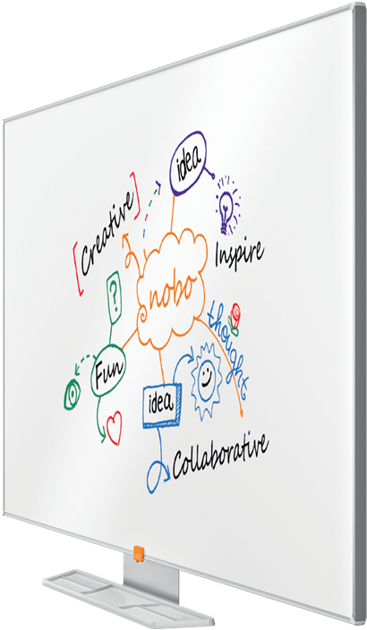 Download Nobo Widescreen 55" Melamine Whiteboard - Led-backlit Lcd ...