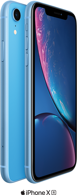 Download The Amazing Iphone Xr On Us - Smartphone - Full Size PNG Image ...
