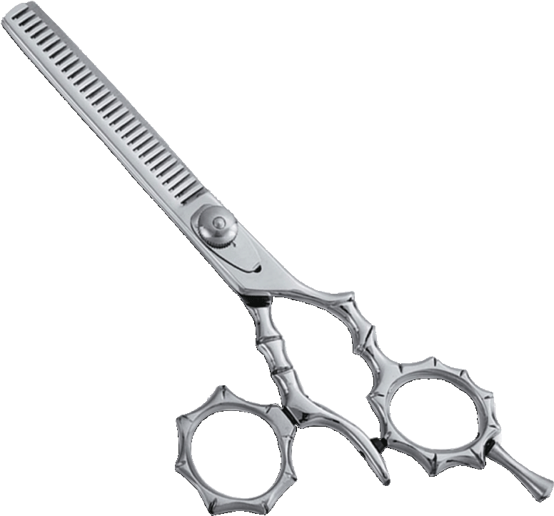 Download Barber Thinning Scissor - Shear - Full Size PNG Image - PNGkit