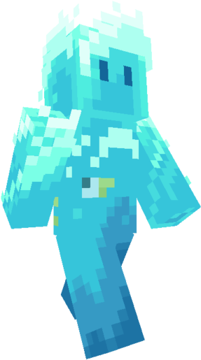 Download Minecraft Png Skins - Minecraft Living Ocean Skin - Full Size ...