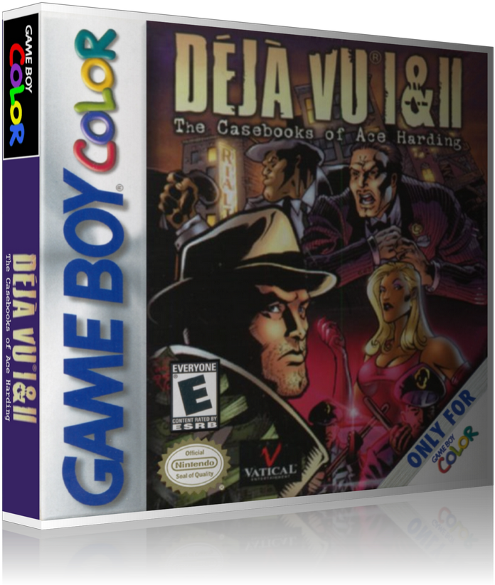 Download Gameboy Color Deja Vu 1 And 2 Game Cover To Fit A Ugc - Game ...