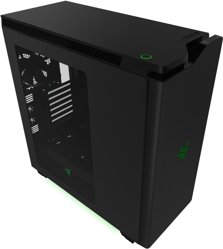 Download Nzxt H440 Razer Edition - Full Size PNG Image - PNGkit