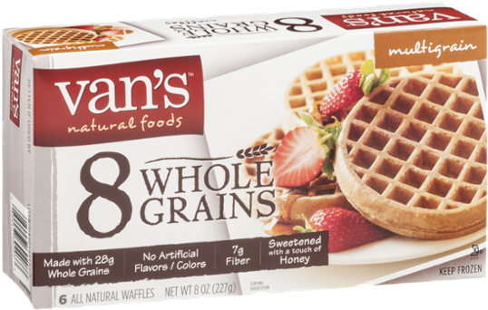 Download Van's Natural Foods Multigrain Waffles 8 Whole Grains - Van's ...