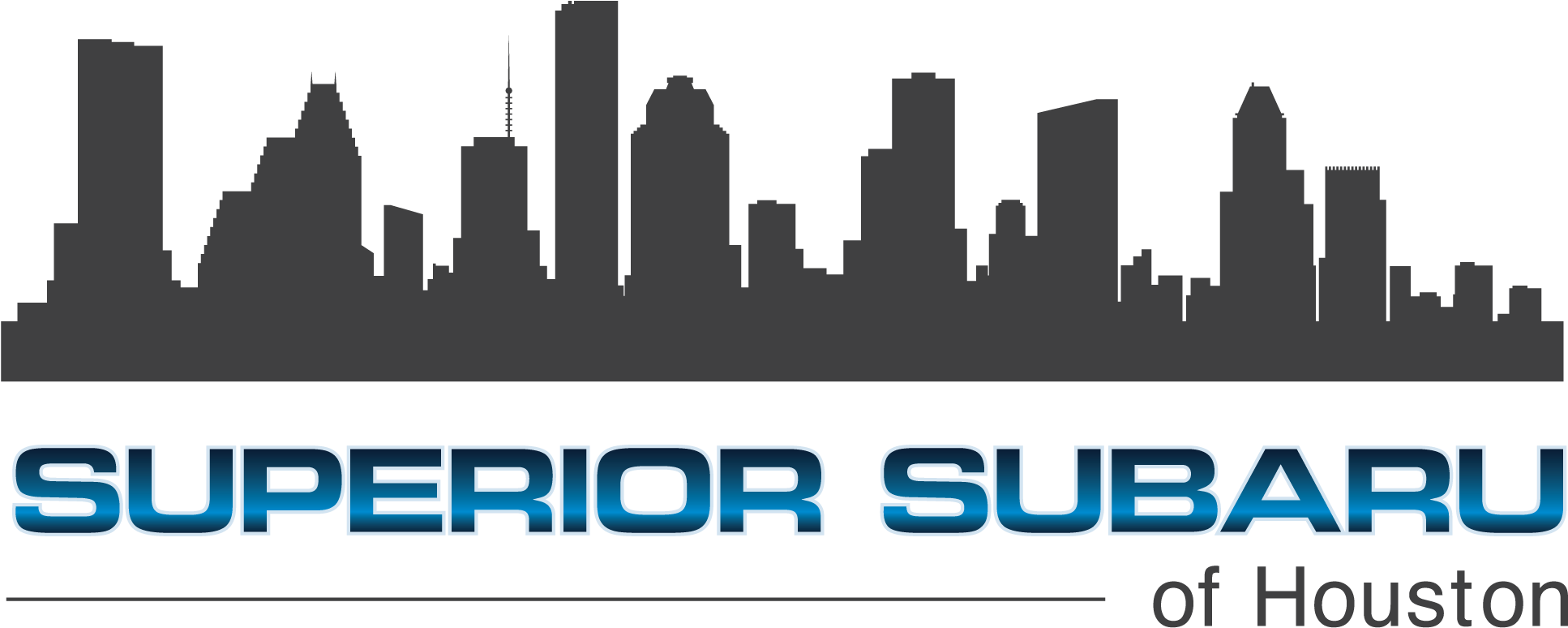 Download Superior Subaru - Houston Texas Skyline Art - Full Size PNG ...