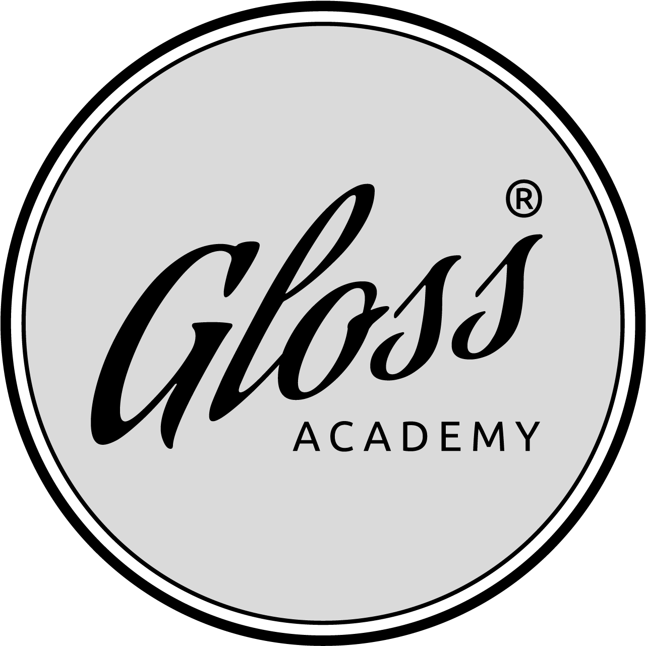 Download Gloss Academy Logo - Circle - Full Size PNG Image - PNGkit