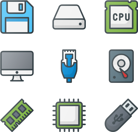 Download It & Components - Electronic Components Icon Png - Full Size ...