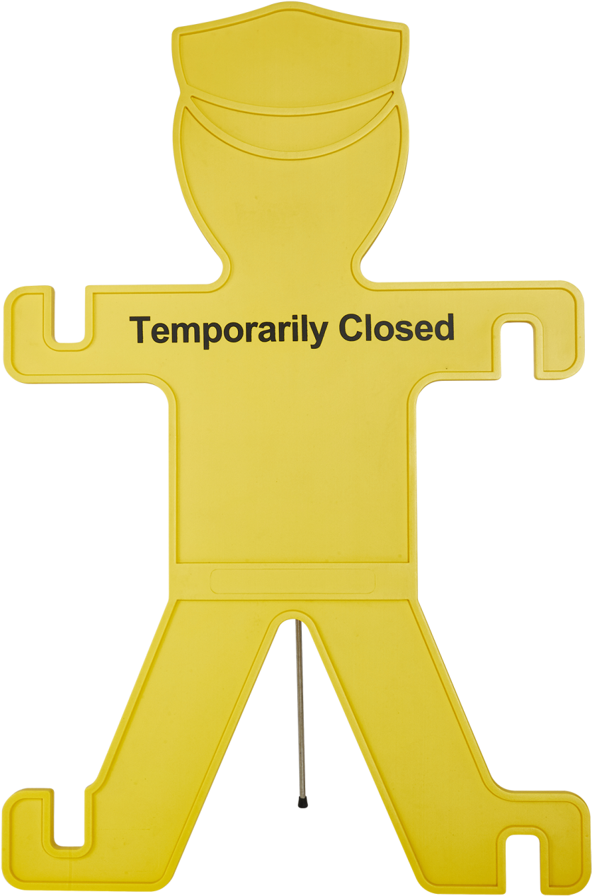 Download The Man Safety Sign Is Large And Distinctive, Thus - Toy ...