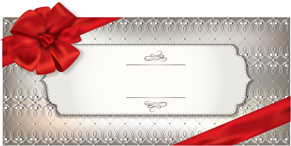 Download Label With Red Bow Template Png Clipart Image - Label_with_red ...